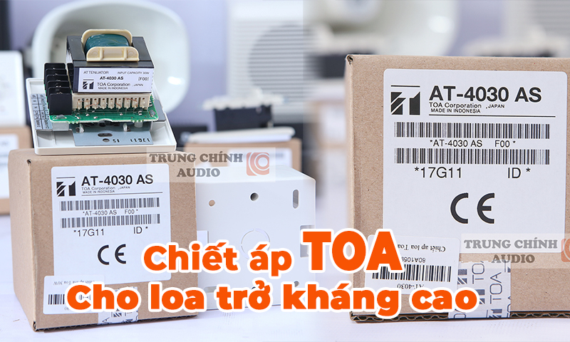 Chiết áp loa TOA: AT-303P, AT-063AP, AT-603AP