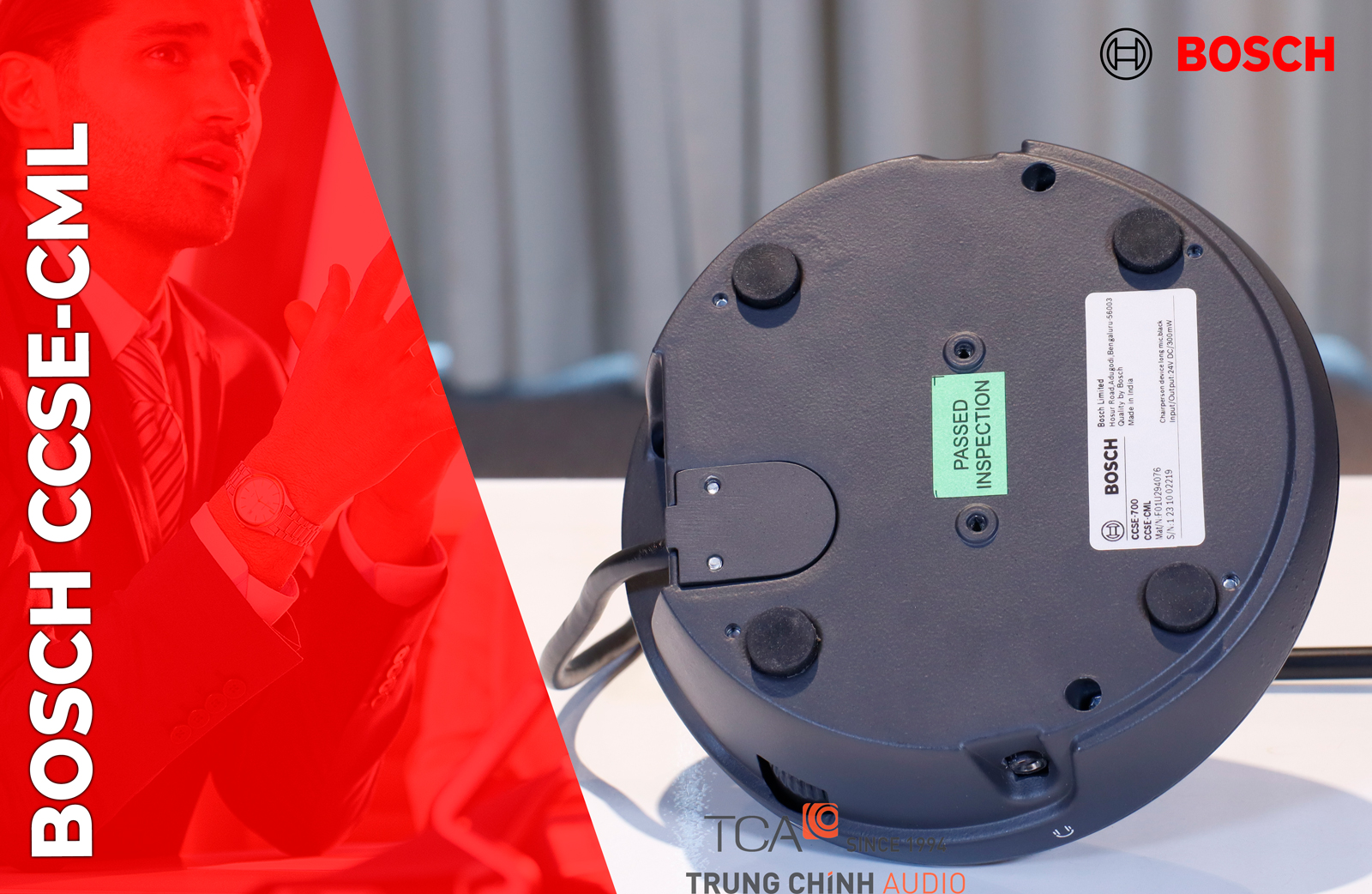 Máy chủ tịch cần dài BOSCH CCSE-CML