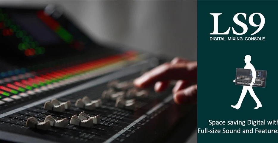 Bộ trộn âm kỹ thuật số Yamaha LS9, Mixer Yamaha LS9 digital