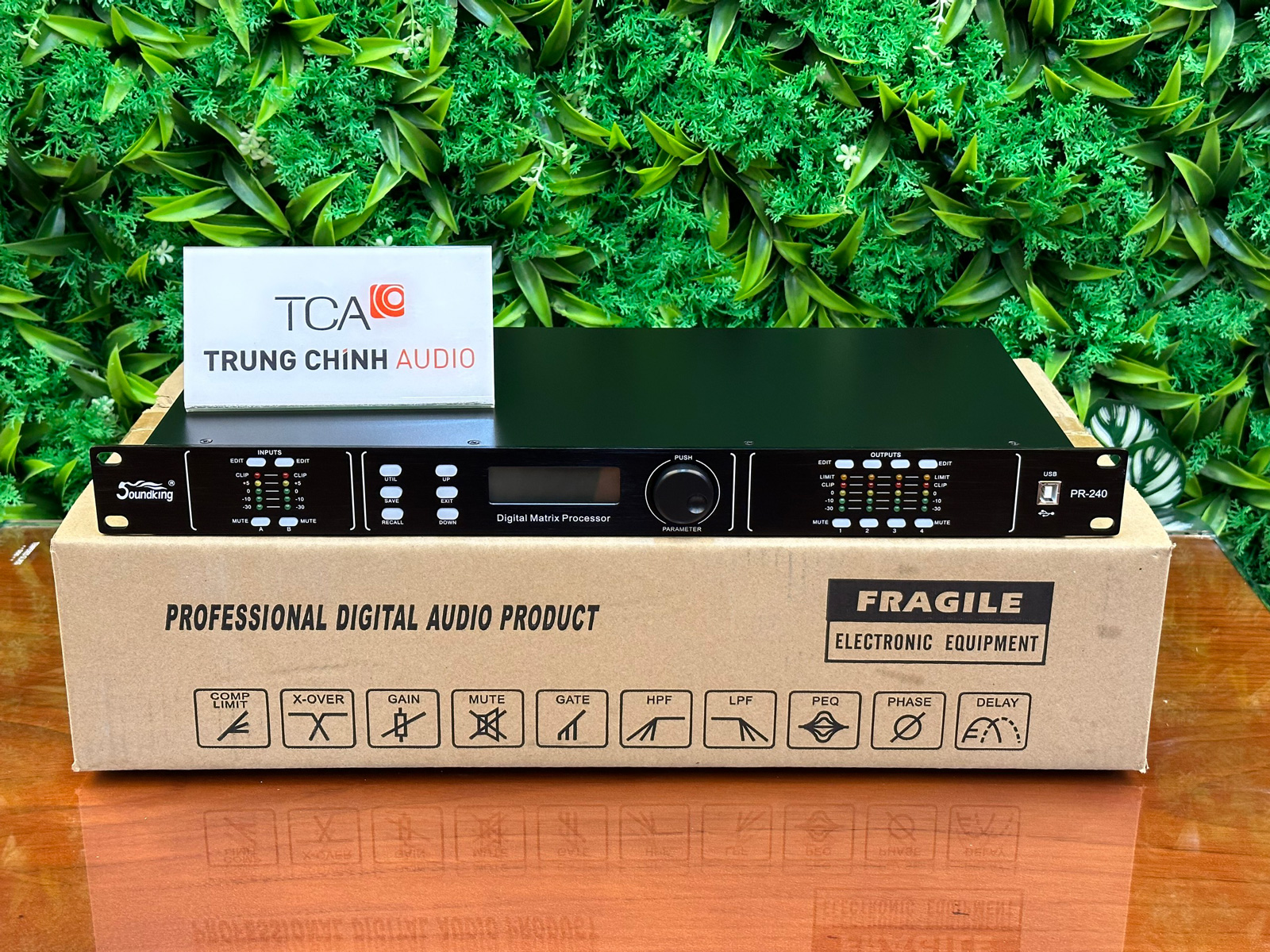 Bộ xử lý tín hiệu âm thanh Soundking PR-240