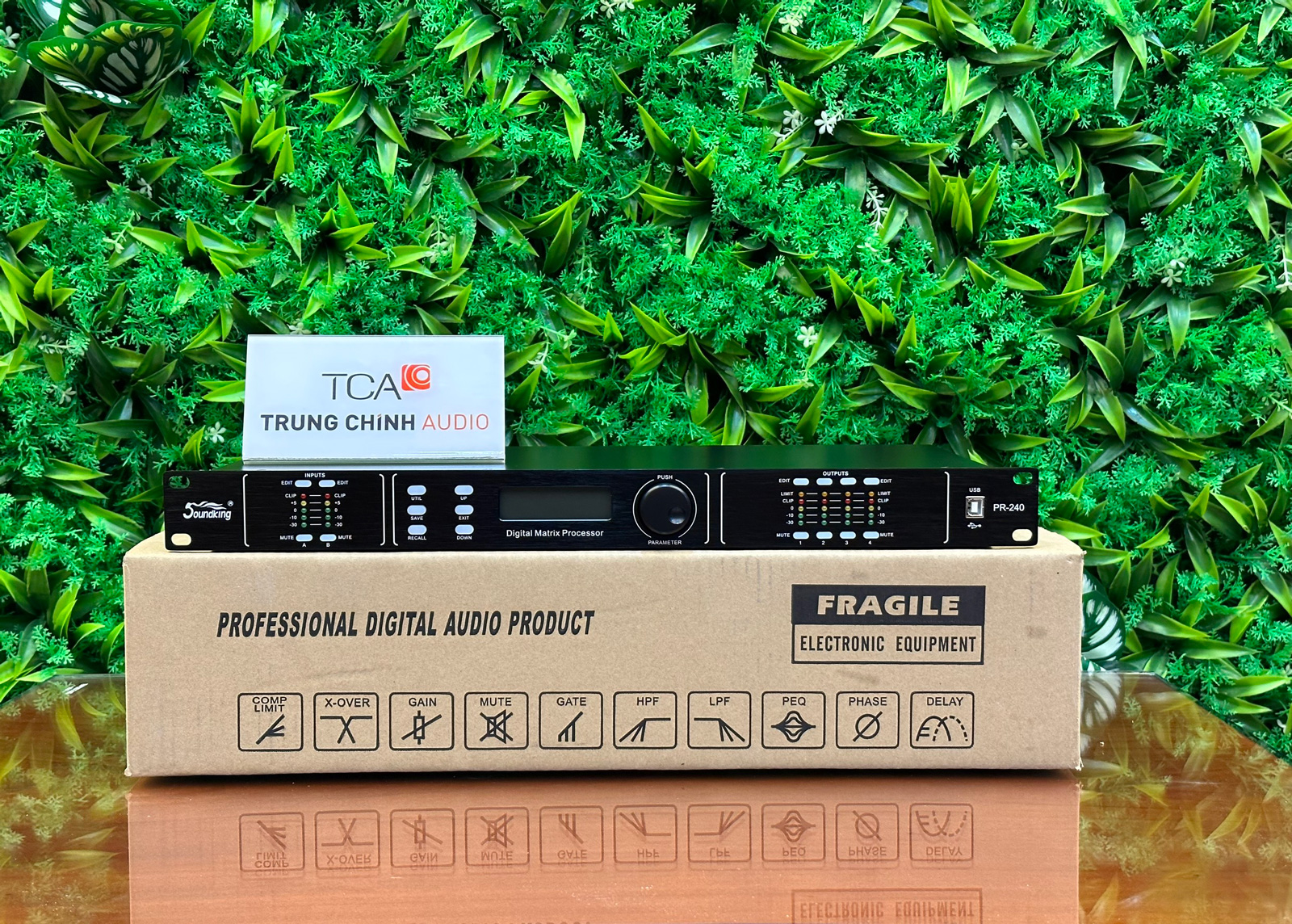 Bộ xử lý tín hiệu âm thanh Soundking PR-240